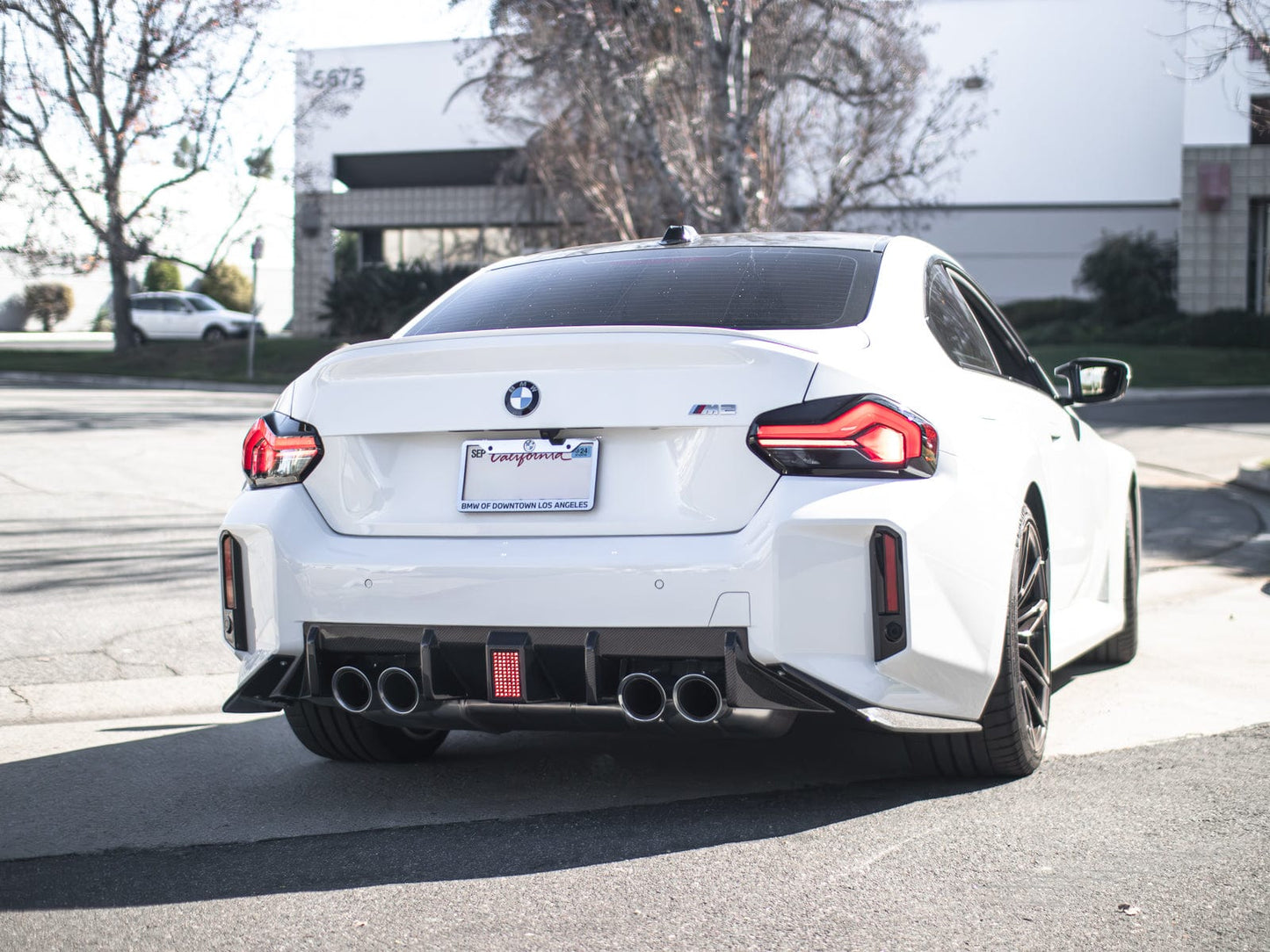 Suvneer Motorsports Carbon Fiber Rear Diffuser w/ 3rd Brake Lamp - BMW ...