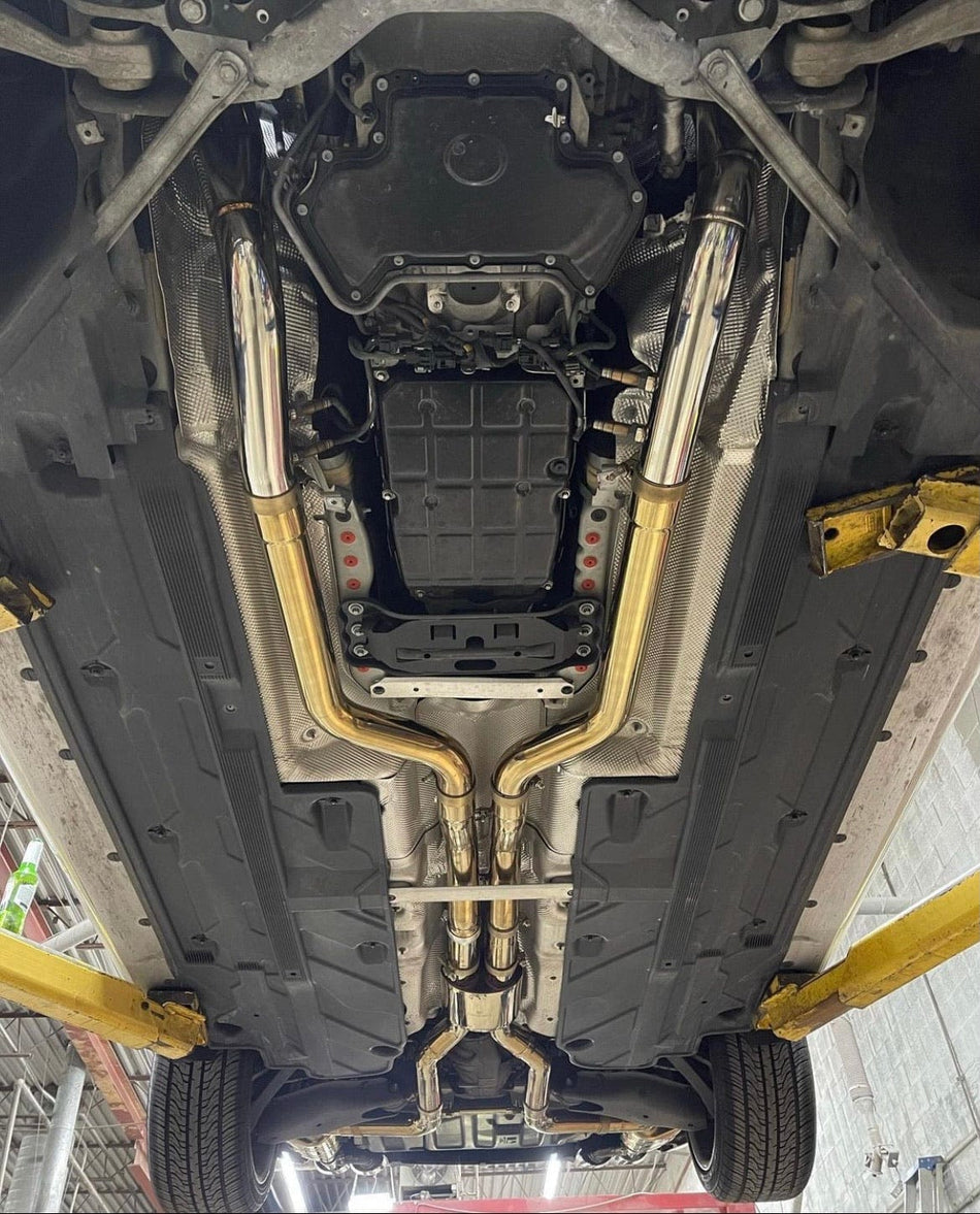 Mercedes C63 AMG W204 Valved Sport Exhaust System | Valvetronic Design ...