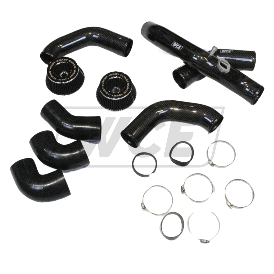 S55 Dry Carbon Fiber Front Mount Intakes - F80 M3 / F82 M4 / F87 M2C ...