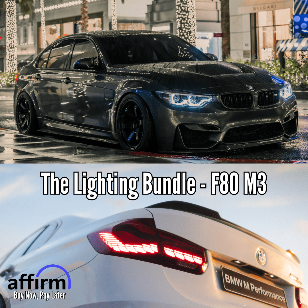 The Lighting Bundle (Choose Headlights + Choose Tail Light) - F80 M3 ...