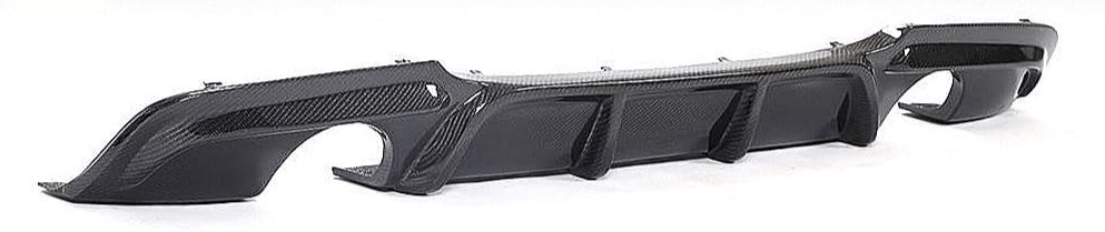 Carbon Fiber Dual Exit Diffuser - E90 3 Series – West Coast Euros