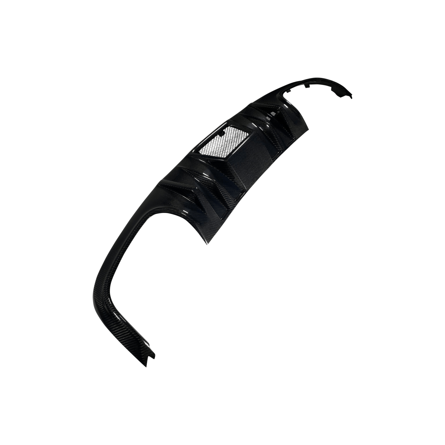 DTM Style Carbon Fiber Rear Diffuser - W204 C63 / W204 C-Class (Pre-Fa ...