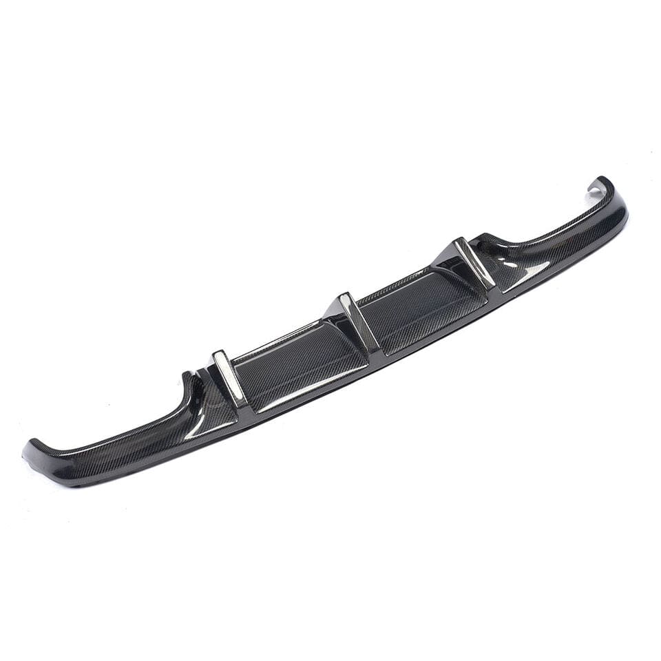TMS Style Carbon Fiber Diffuser - W204 C63 / W204 C-Class (Pre-Facelif ...