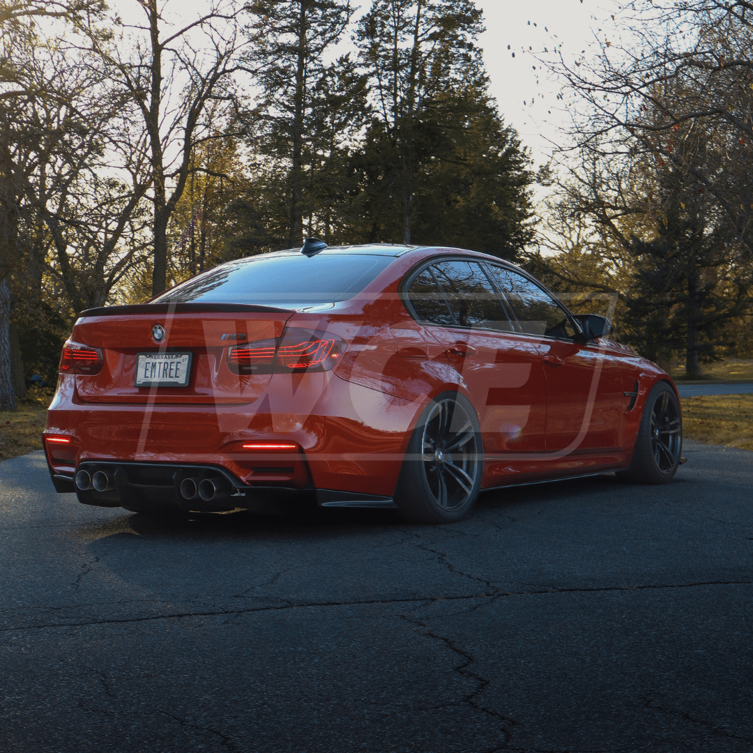 PSM Style Carbon Fiber Rear Diffuser (4 PC) - F80 M3 / F82 M4 – West ...