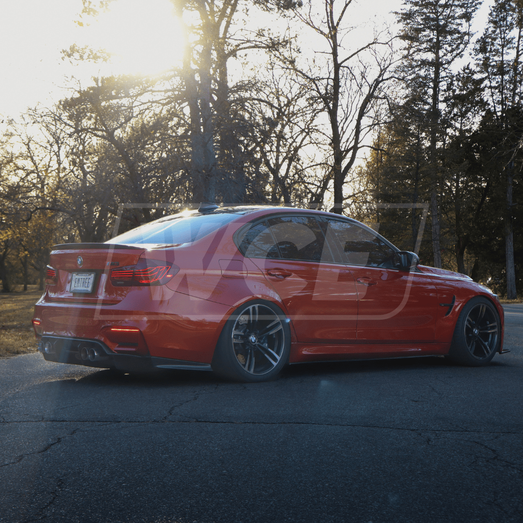 PSM Style Carbon Fiber Rear Diffuser (4 PC) - F80 M3 / F82 M4 – West ...