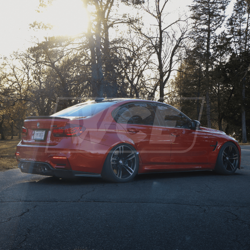 PSM Style Carbon Fiber Rear Diffuser (4 PC) - F80 M3 / F82 M4 – West ...