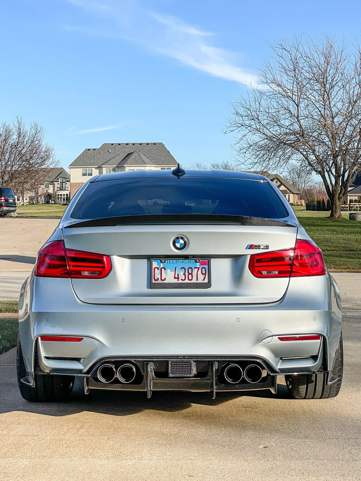BMW F8x M3 M4 PSM Style Carbon Fiber Rear Diffuser (4 PC) – West Coast ...