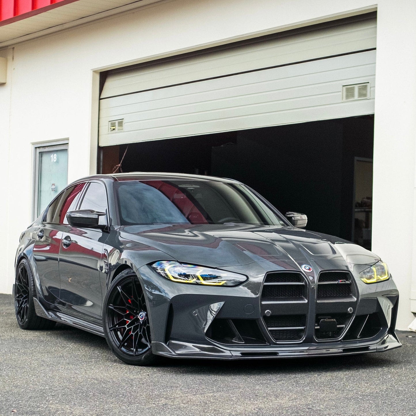 ST Style Carbon Fiber Front Grille - G80 M3 / G82 M4 – West Coast Euros