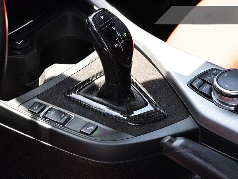 BMW Carbon/Alcantara Shifter Trim - F22 / F30 / F32 / F36 – West Coast ...