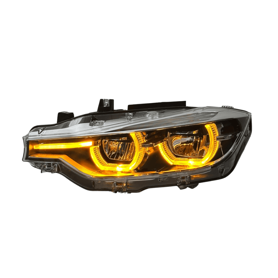 LCI Style LED Color Switching Headlights - F30 3 Series / F31 3 Series ...