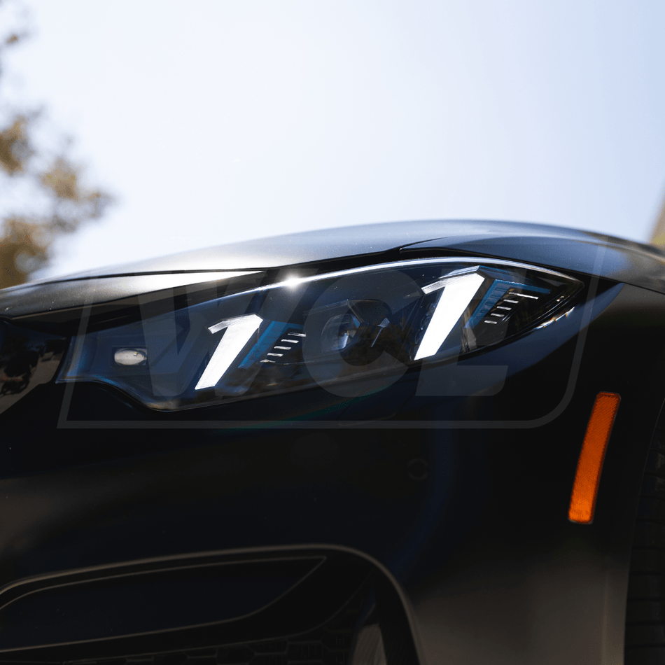 Snake Eye Style Yellow/White Color Switching LED Headlights - F80 M3 ...