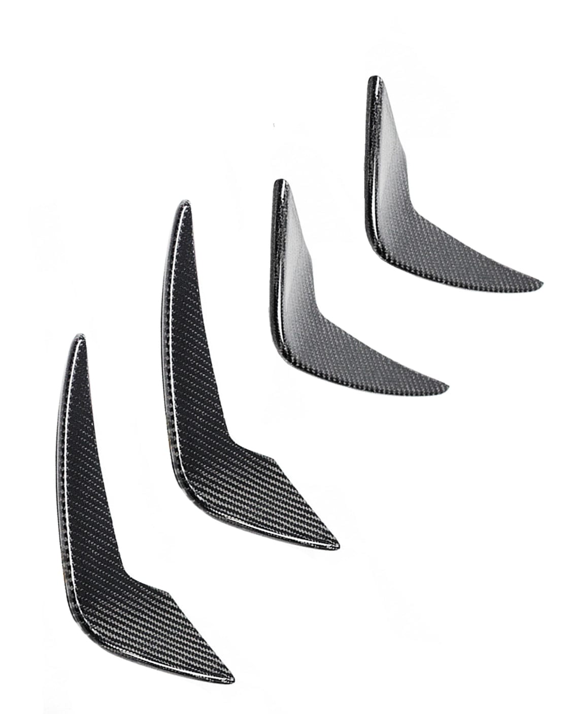 GT4 Style Carbon Fiber Front Canard Fins - F87 M2C – West Coast Euros