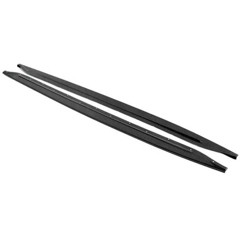 MH Style Carbon Fiber Side Skirt Extensions V2 - G80 M3 / G82 M4 – West ...