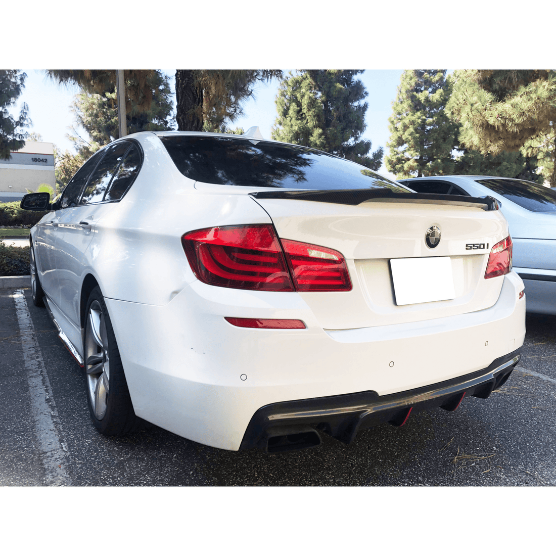 M4 Style Carbon Fiber Trunk Spoiler - F10 M5 / F10 5 Series – West ...